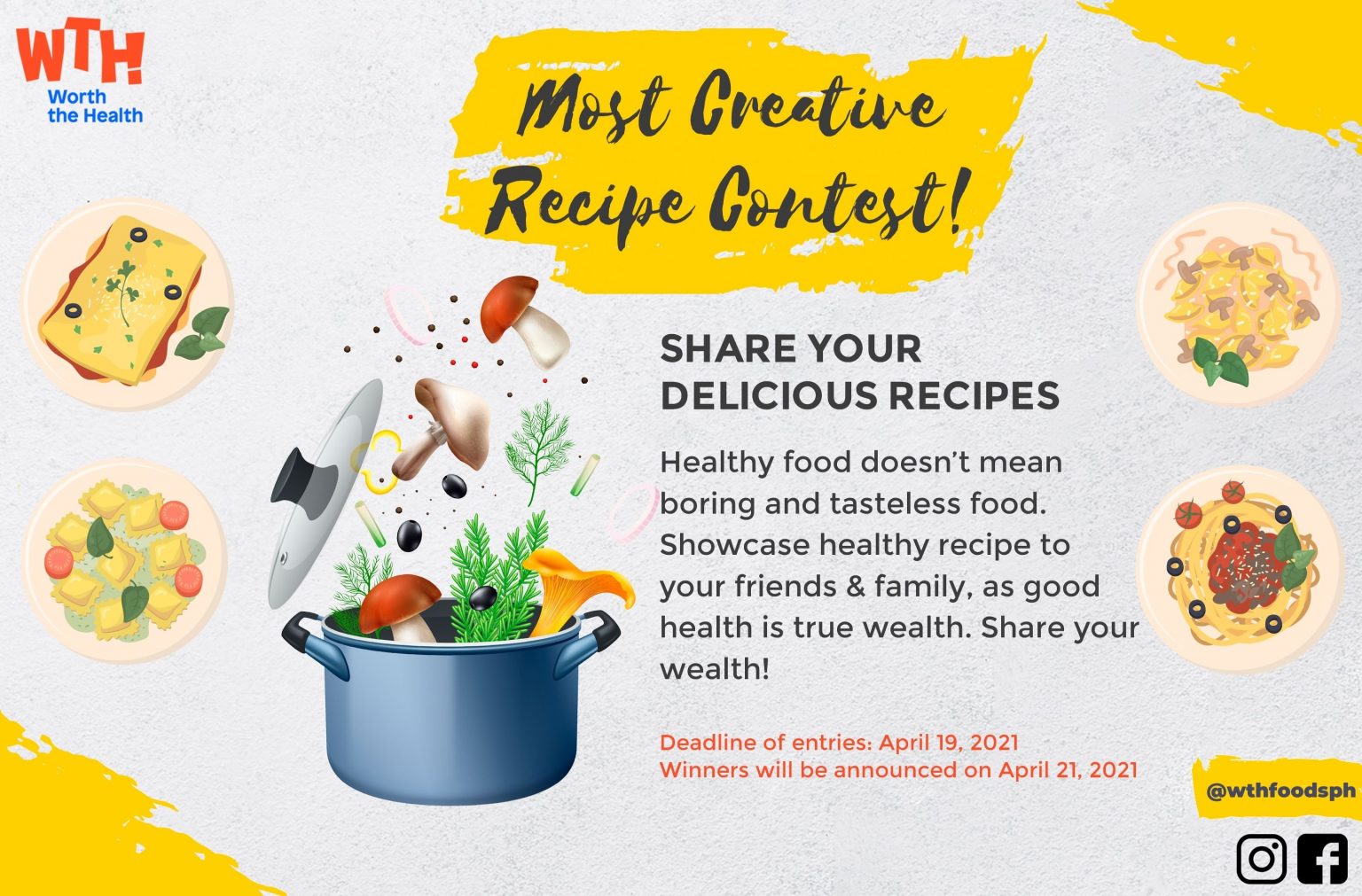 Most Creative Recipe Contest WTH Foods Most Creative Recipe Contest WTH Foods
